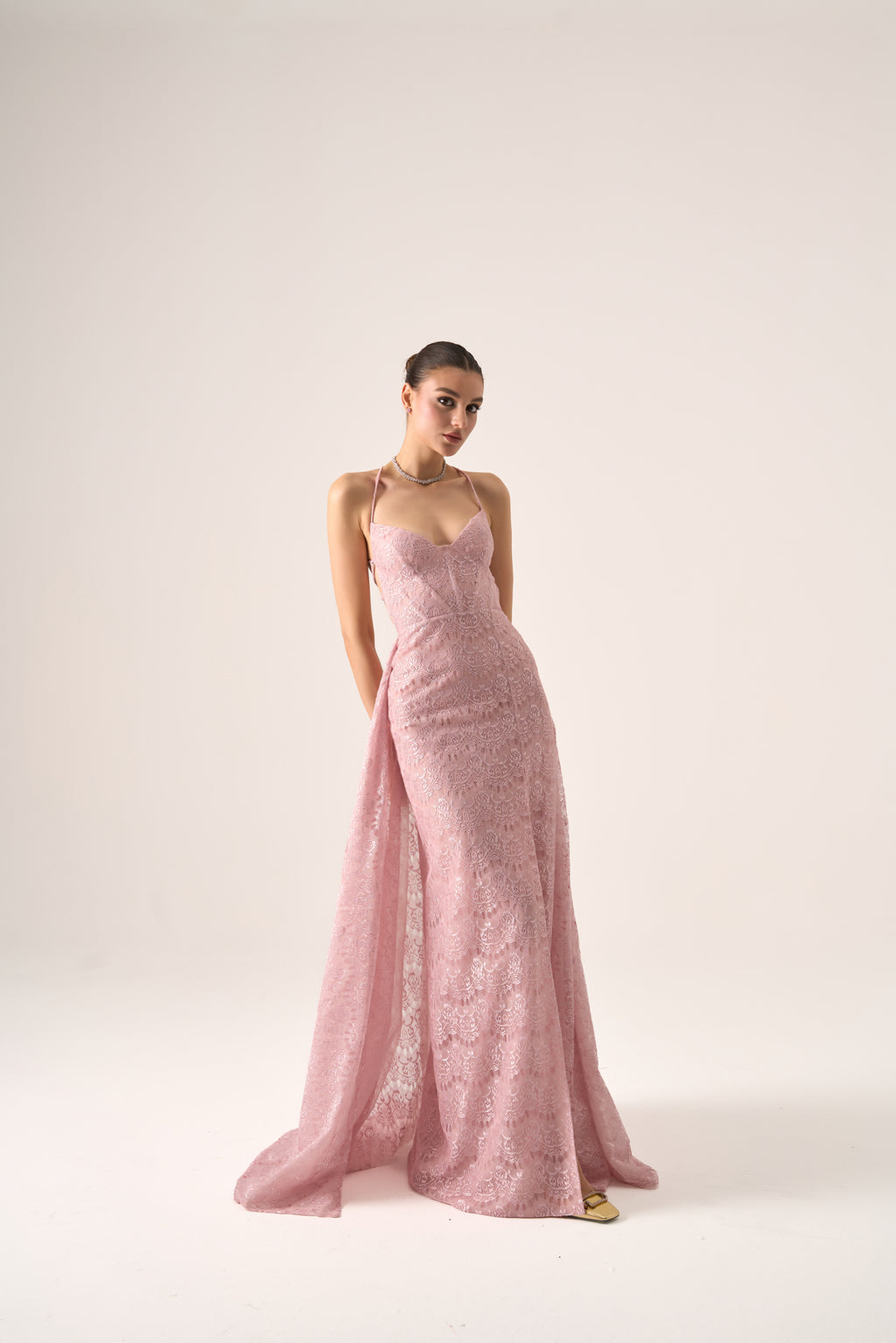 Erina Lace Gown by Nadia's – Elegant Formal Dress for Prom & Evening Wear | Free Shipping